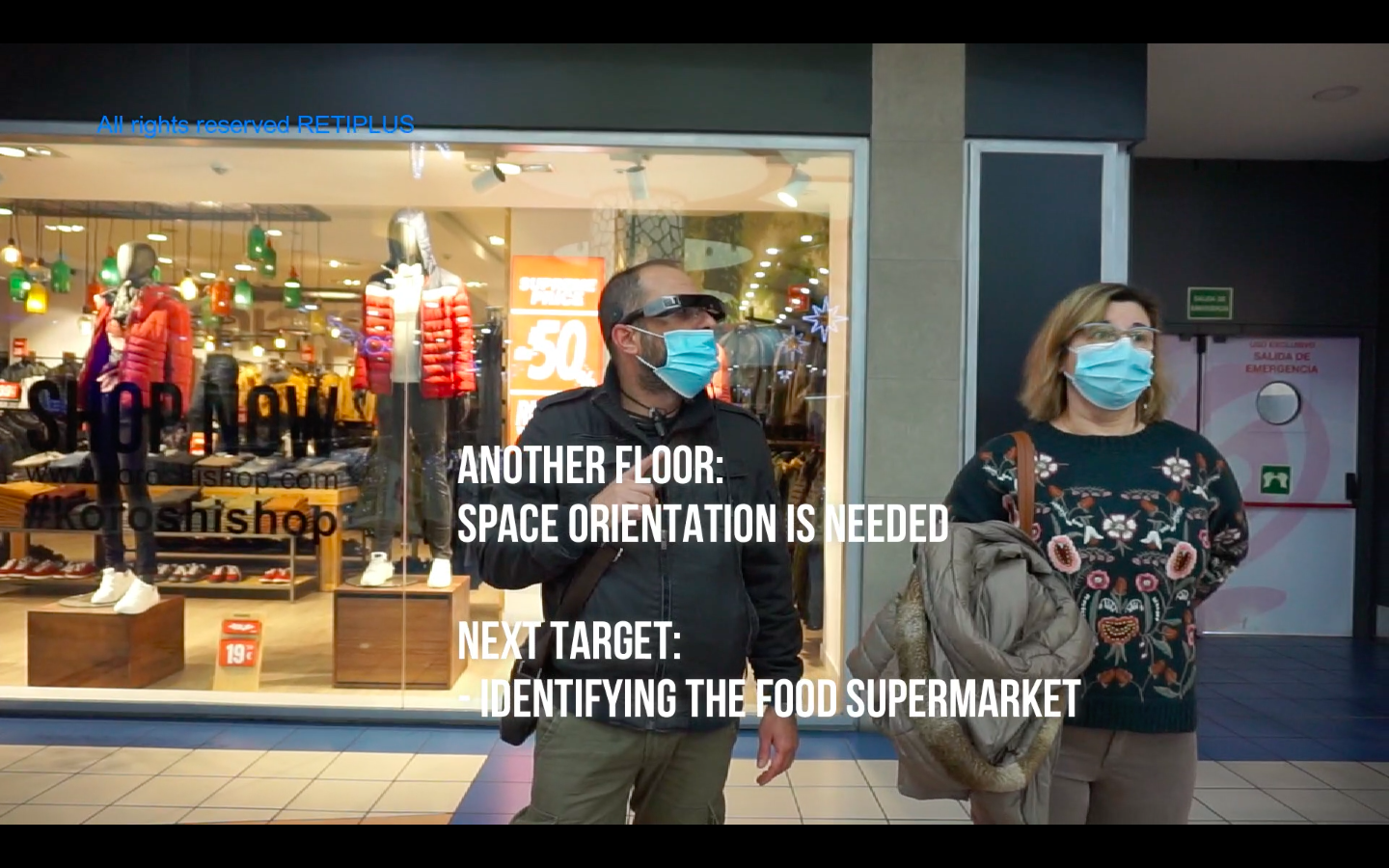 True visual training. RETIPLUS electronic visual aid for Low Vision ...